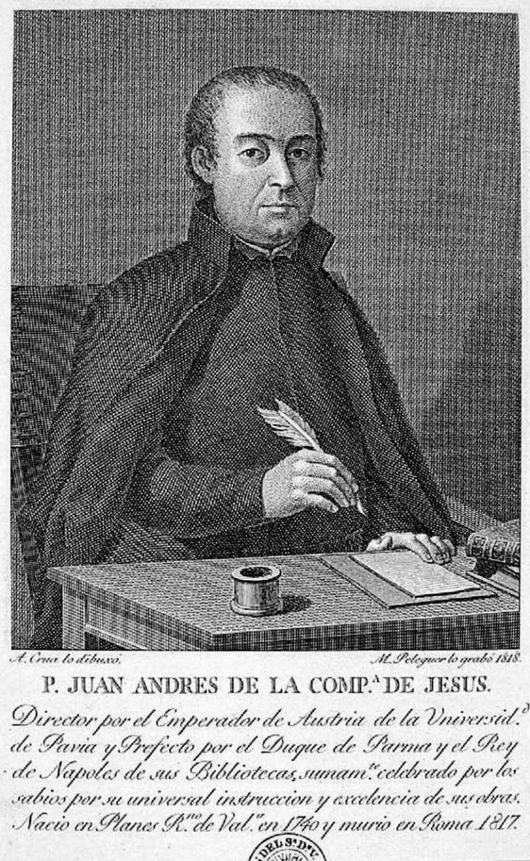 Muere Juan Andrés y Morell (12 enero de 1817) – España en la historia